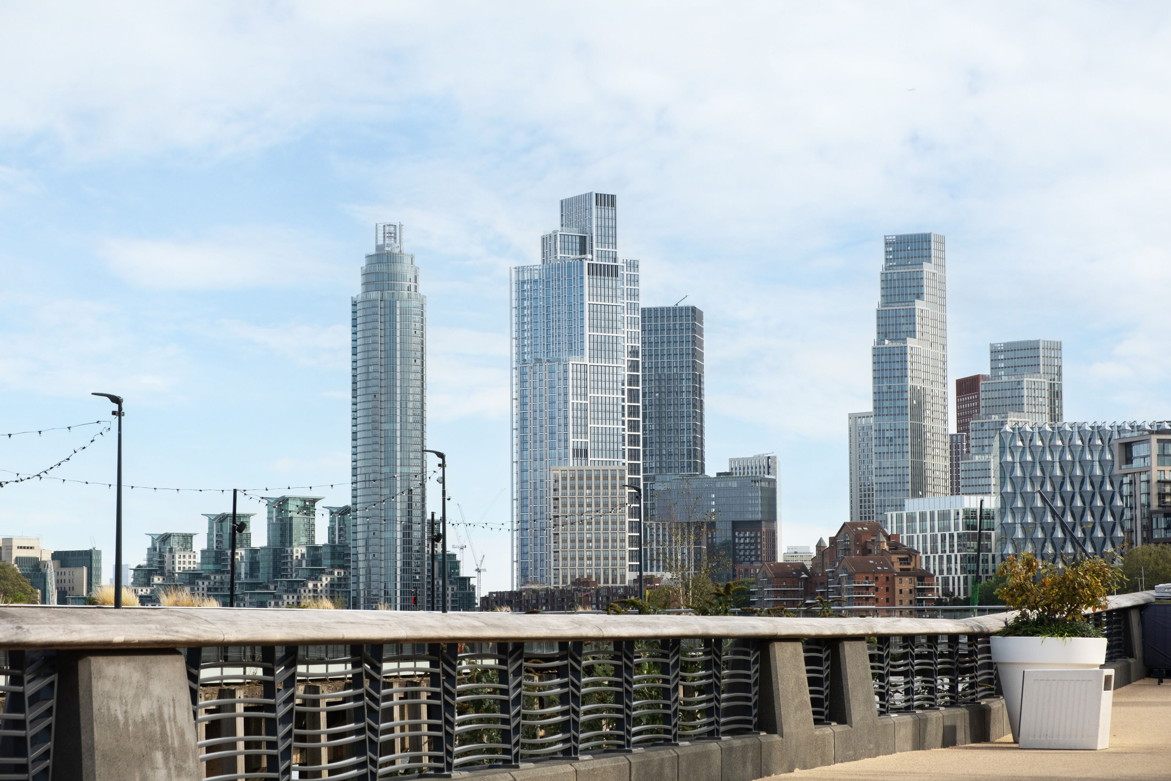 Construction of One Nine Elms development reaches first phase ...