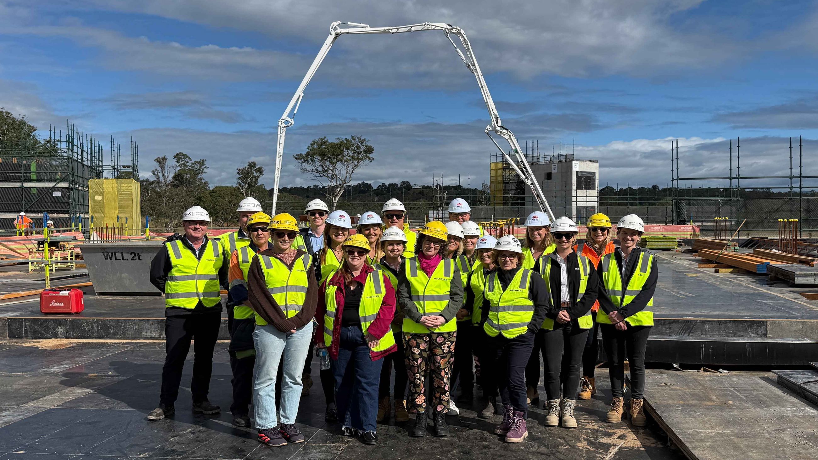 Eurobodalla Hospital celebrates women in construction | News | Multiplex